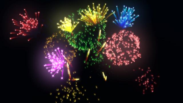 Fireworks animated 3d model | Best Of 3d Models